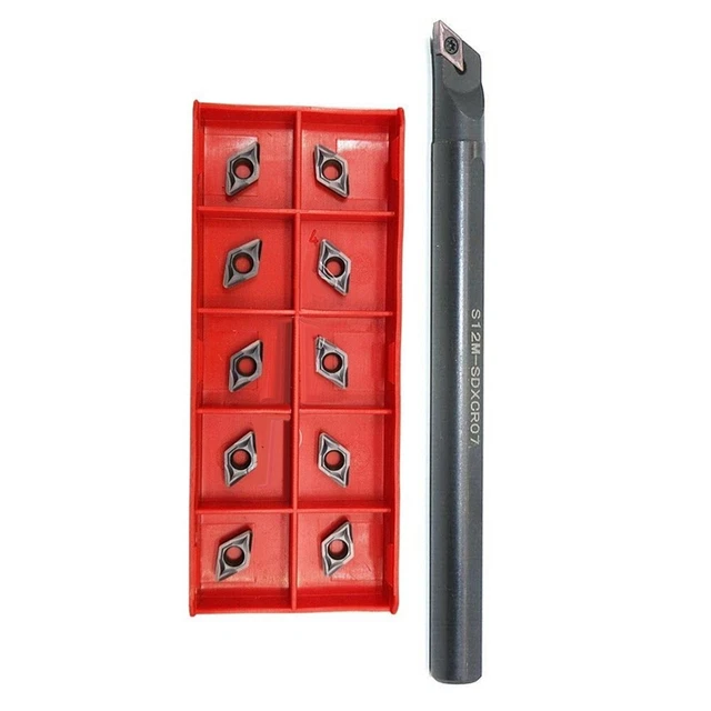 PORTE-OUTIL DE TOURNAGE interne polyvalent pour CNC S12M SDXCR07 12 mm x 150 mm EUR 26,74 ...