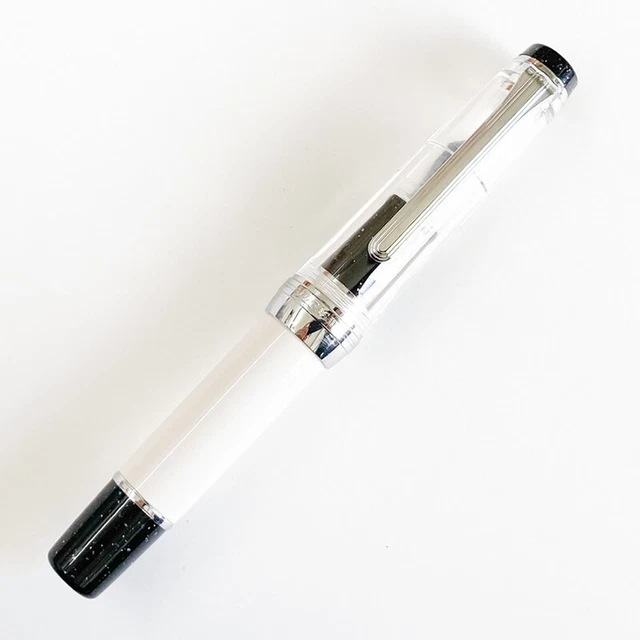 SAILOR PROFESIONAL GEAR Slim Mini 14K Fountain Pen Snow White Black ...