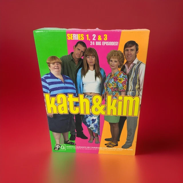 KATH & KIM Series Season 1 2 3 DVD Box Set PAL Region 4 - VGC - Free Post $38.90 - PicClick AU