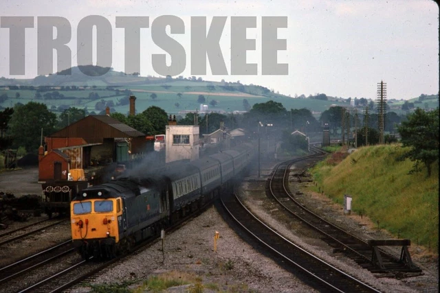 35MM SLIDE BR British Railways Diesel Loco Class 50 50012 1978 Original ...
