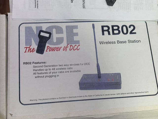 ESTACIÓN BASE INALÁMBRICA NCE Cab06 Power Pro acelerador de mano inalámbrico Plus RB02 EUR 192 ...