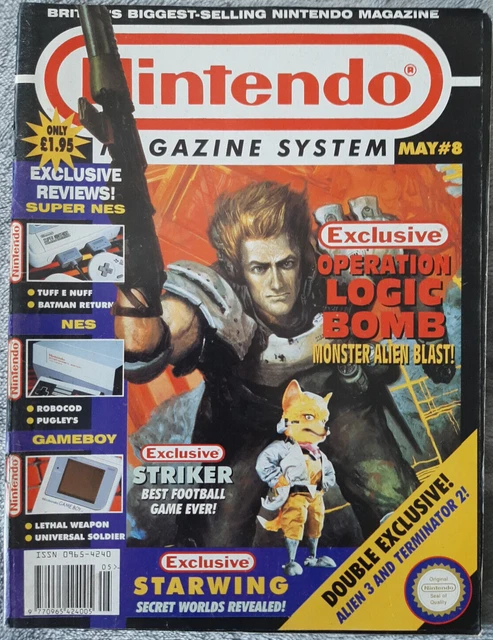 NINTENDO MAGAZINE SYSTEM - Issue # 8 - May 1993 - MEAN MACHINES NMS £5. ...