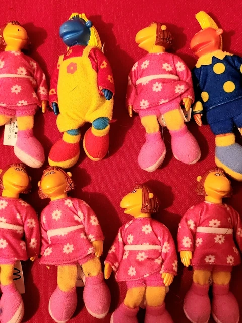 12 X VINTAGE Tweenies Mcdonalds Happy Meal Toys Jake Fizz Bella 2001 £7 ...
