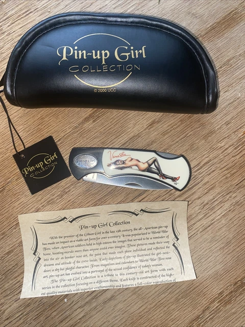 UNITED CUTLERY PIN-UP Girl Vanessa Collector Pocket Knife - Limited ...