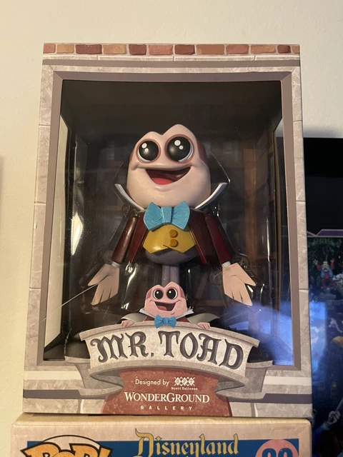 DISNEY PARKS WONDERGROUND 2020 Disneyland 65th Mr Toad Vinyl Figure $34 ...