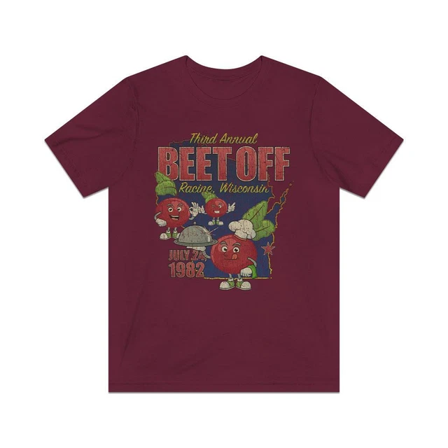 NEW WISCONSIN BEET Off 1982 Vintage Men's Tee Shirt Unisex Trending S ...