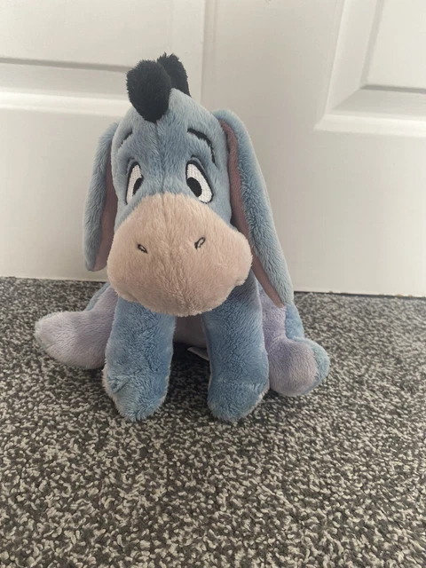 DISNEY POSH PAWS Eeyore (Winnie The Pooh) Sitting Soft Plush Toy 10 ...