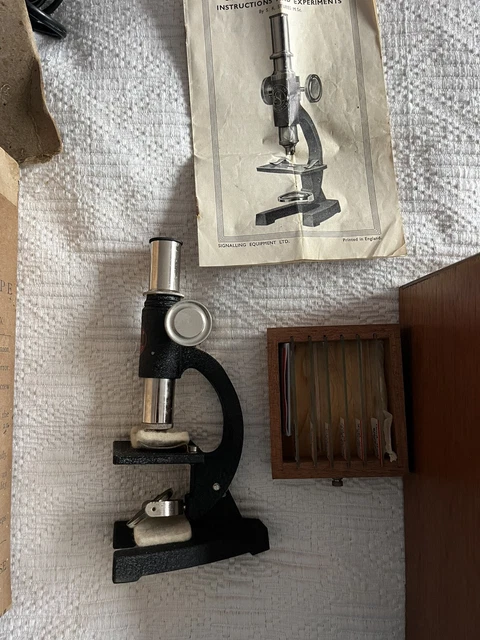 STUDENTS MICROSCOPE MODEL 3 1960s £21.48 - PicClick UK