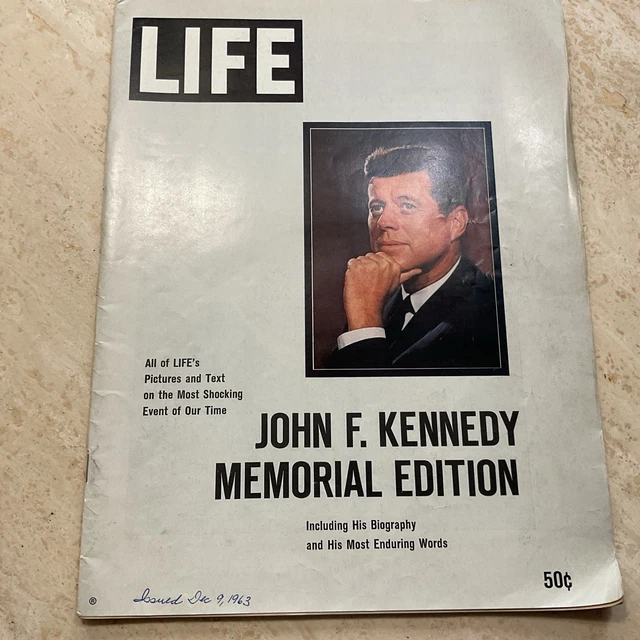 VTG LIFE MAGAZINE December 1963 John F. Kennedy Memorial Edition £15.19 ...