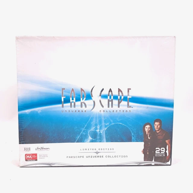 FARSCAPE: RARE LIMITED Edition Universe DVD/Book Box Set - 29 Discs R4 ...