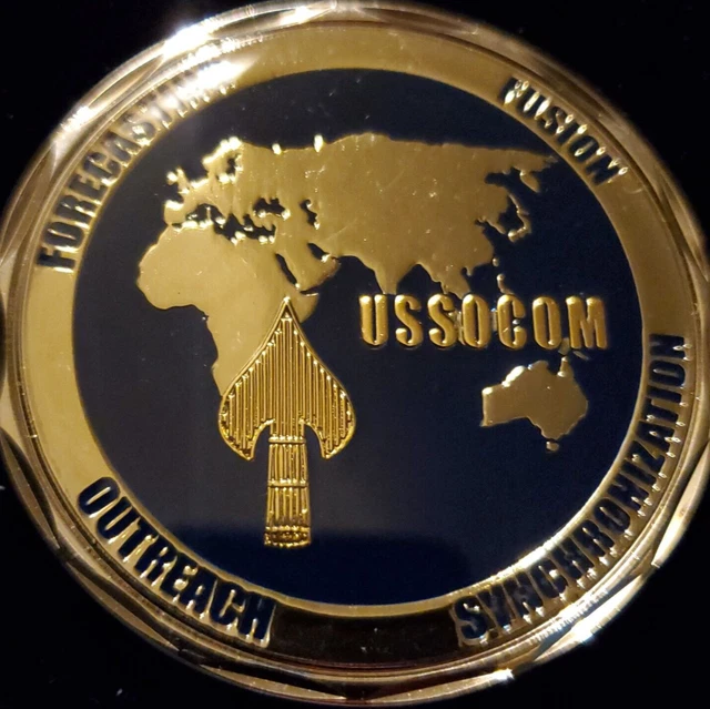 SPECIAL OPERATIONS COMMAND SOCOM IATF Directors Award Challenge Coin ...