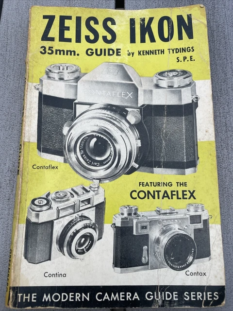 VINTAGE 1957 ZEISS Ikon 35mm Camera Guide for Contaflex, Cantina ...