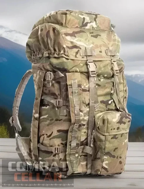 NEW BRITISH ARMY Issue Military Short Back Convoluted Infantry Bergen ...