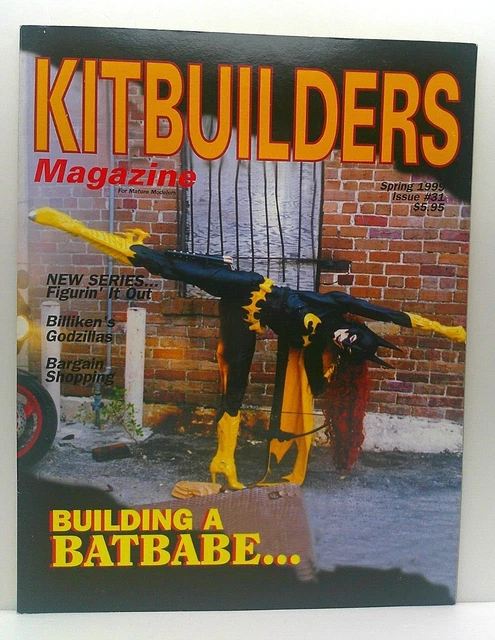 KIT BUILDERS MAGAZINE #31 1999 Godzilla Yvonne Craig Batgirl £7.81 ...