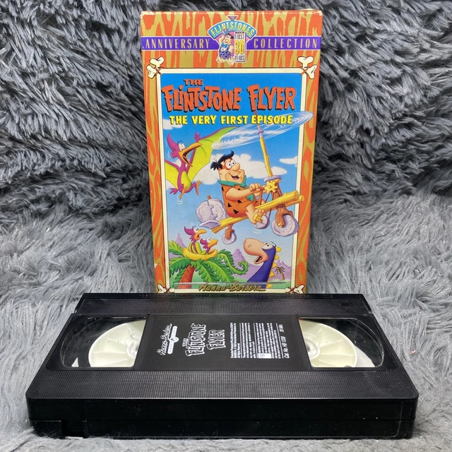THE FLINTSTONE FLYER The Very First Episode VHS 1991 Hanna Barbera ...