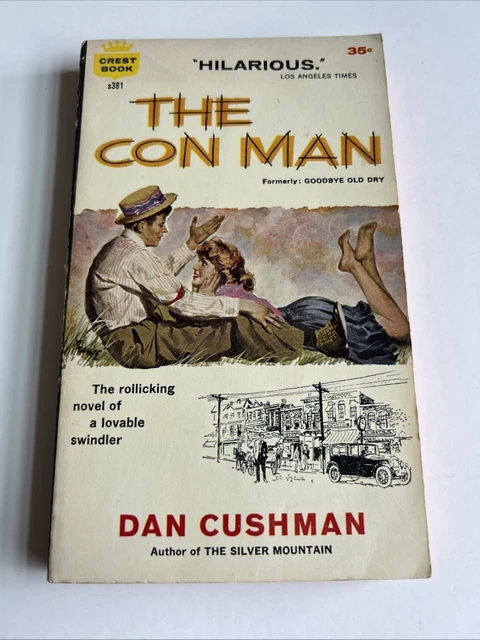 THE CON MAN Dan Cushman vintage sleaze GGA paperback Crest $9.99 - PicClick