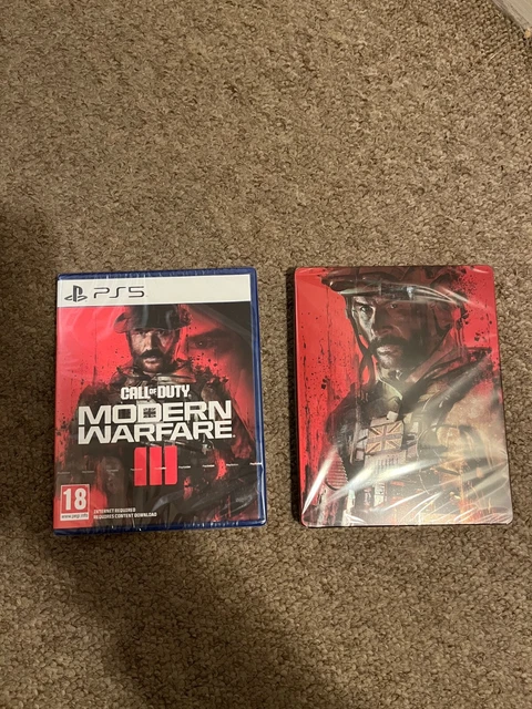 CALL OF DUTY Modern Warfare III COD MW3 PS5 + STEEL BOOK **BRAND NEW ...