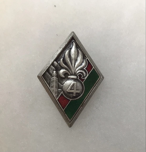 FOREIGN LEGION BADGE - 4th FOREIGN REGIMENT Drago £9.23 - PicClick UK
