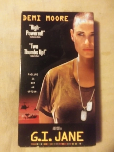 G I Jane Vhs 1997 Demi Moore Ridley Scott 1 50 Picclick