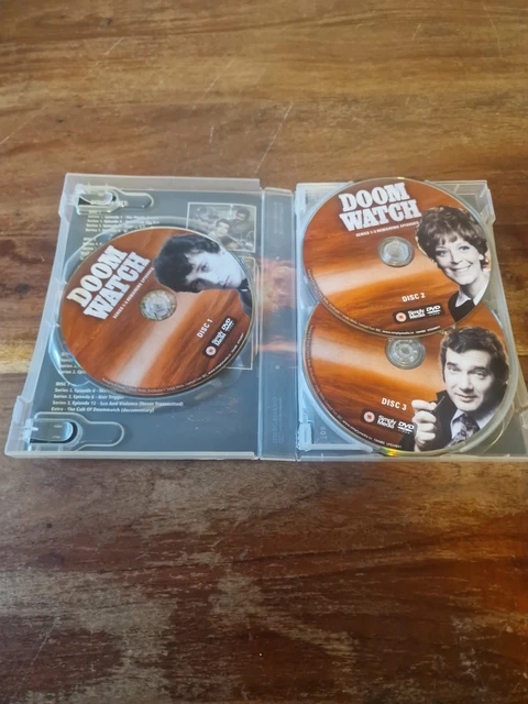 DOOMWATCH - SERIES 1-3 (The Remaining Episodes) - 7 x DVDs Set £14.99 ...