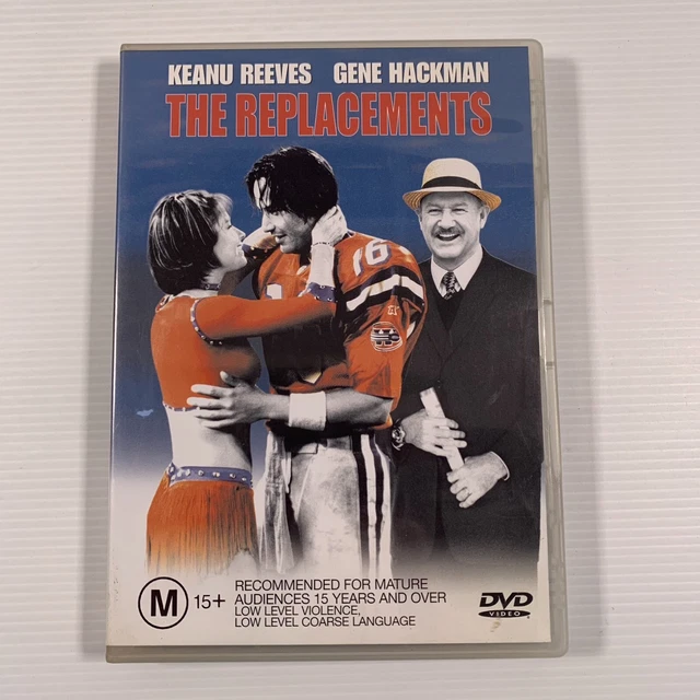 THE REPLACEMENTS (DVD, 2000) Keanu Reeves, Gene Hackman Region 4 £8.47 ...