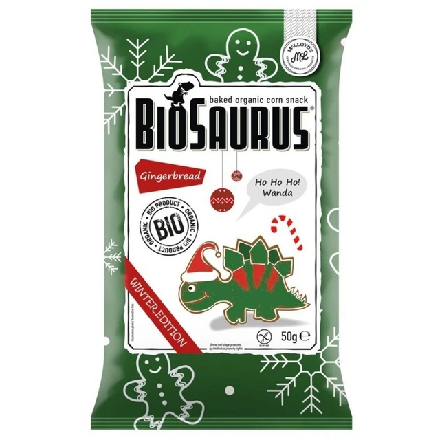 MCLLOYD'S BIOSAURUS GLUTEN Free Gingerbread Corn Crisps, 50 g EUR 1,55 ...