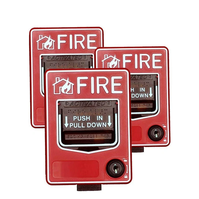 FIRE ALARM PULL Station Addressable Single Action new Y2Z9 P7X4 £11.38 ...