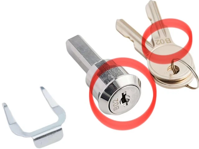 B02 HUSKY CRAFTSMAN Tool Chest Box Replacement Lock Cylinder Key B01 ...