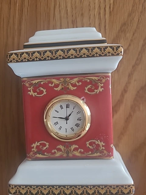 ROSENTHAL PORCELAIN MEDUSA Design For Versace Mini Table Clock 9cm £26. ...