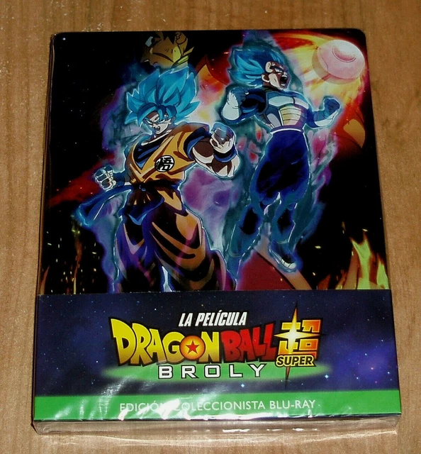 DRAGON BALL SUPER Broly The Film Steelbook Blu-Ray+DVD New (Sleeveless Open) R2 EUR 61,65 ...