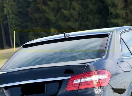 MERCEDES W212 E-CLASS SALOON REAR/ROOF - WINDOW SPOILER (2010-2015) EUR ...