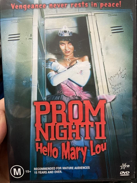 PROM NIGHT II (2) Hello Mary Lou region 4 DVD (1987 slasher horror ...
