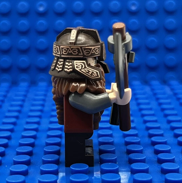 LEGO GIMLI MINIFIGURE The Lord Of The Rings lor013 Set 79008 9474 79006 ...