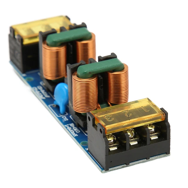 POWER EMI FILTER Board Suppress Interference Low Pass Power Supply EMI ...