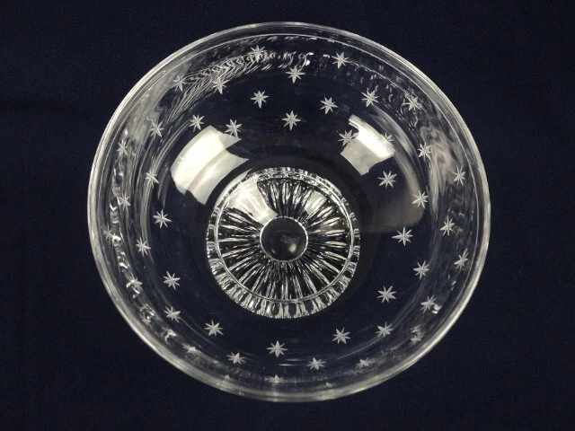 STUART CRYSTAL &STARTIME& Master Bowl 1950s Signed $22.00 - PicClick AU