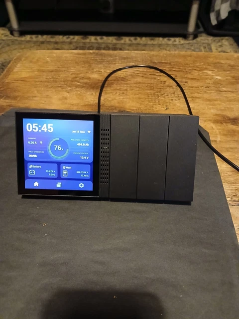 RENOGY ONE M1 Panel Energy Monitor Screen with mounting box - Faulty £ ...