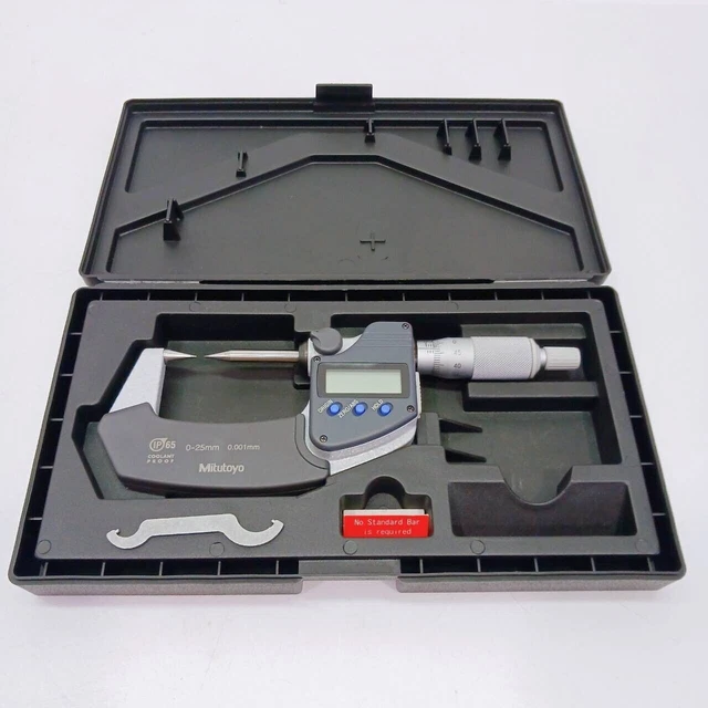 MITUTOYO DIGIMATIC OUTSIDE Point Micrometer 342-261 CPM30-25MJ Range 0 ...