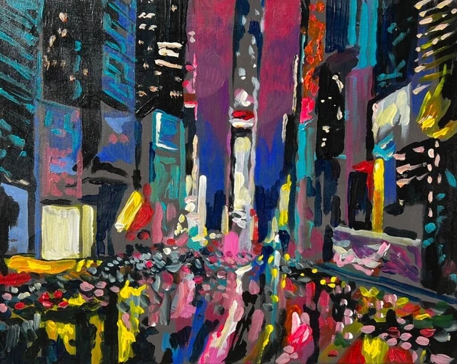 TABLEAU ART MODERNE et Contemporain Julita Duda (XX-XXI) - City EUR 1 ...