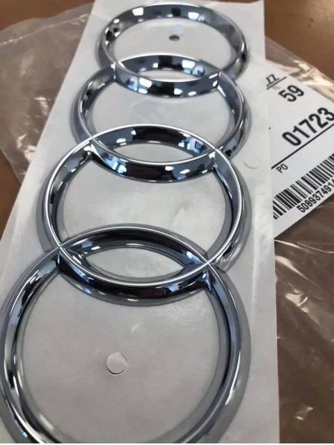 LOGO BADGE EMBLÈME ANNEAUX AUDI COFFRE Q7 SQ7 RsQ7 I 3005/2015 Original ...
