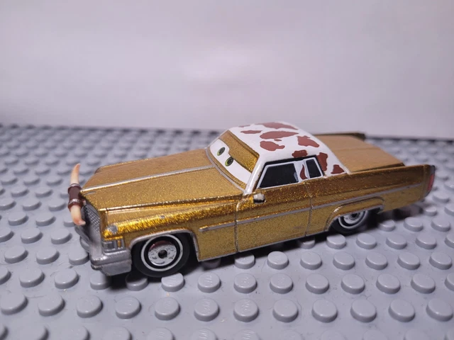 DISNEY PIXAR CARS - Tex Dinoco - Gold - MATTEL 1:55 DIE-CAST £2.36 ...
