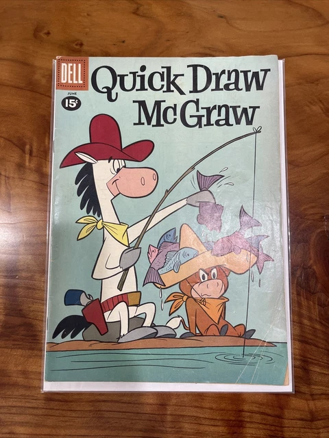 QUICK DRAW MCGRAW #6 1961 Dell Publishing VG 4.0 - JD2 £15.79 - PicClick UK