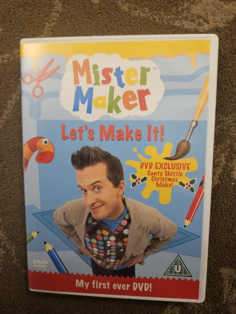 MISTER MAKER LET'S Make It Dvd Kids Cbeebies £14.99 - PicClick UK