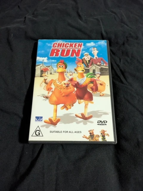 CHICKEN RUN (DVD 2000) Region 4 Animation, Comedy, Family Phil Daniels ...