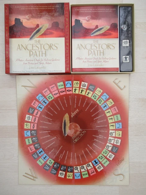 &THE ANCESTORS PATH& Native American Oracle set by John Lavinnder. £39. ...