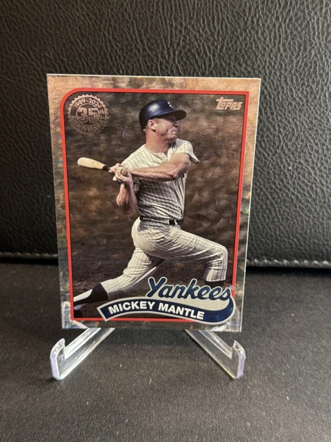 2024 TOPPS SERIES 2 Mickey Mantle Foilboard 35e Anniversaire # 89B2-21 ...