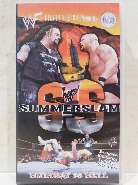 WWF SUMMERSLAM '98 1998 Wrestling Video Pal Vhs Tape Wwe Attitude Wcw £ ...