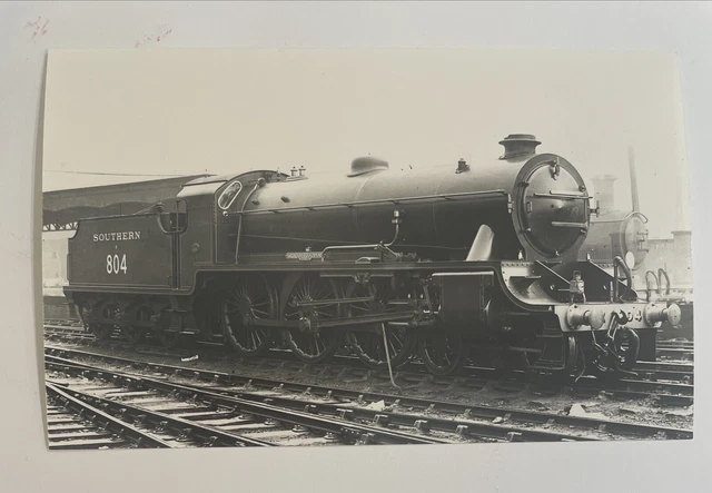 SOUTHERN RAILWAY LOCOMOTIVE Photograph -804 Sir Cador Of Cornwall D192 ...