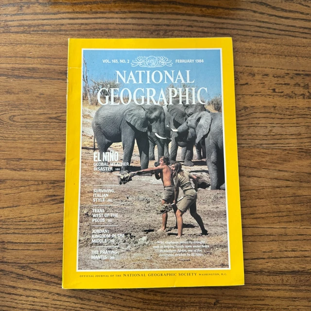 NATIONAL GEOGRAPHIC - February 1984 - Magazine $2.70 - PicClick AU