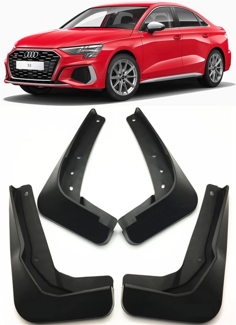 GENUINE SET SPLASH Guards Mud Flaps For 2021-2024 Audi A3 S Line S3 ...