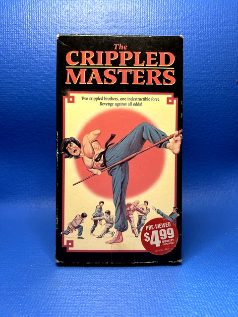 THE CRIPPLED MASTERS (VHS) - Classic Martial Arts - Frankie Shum £14.00 ...